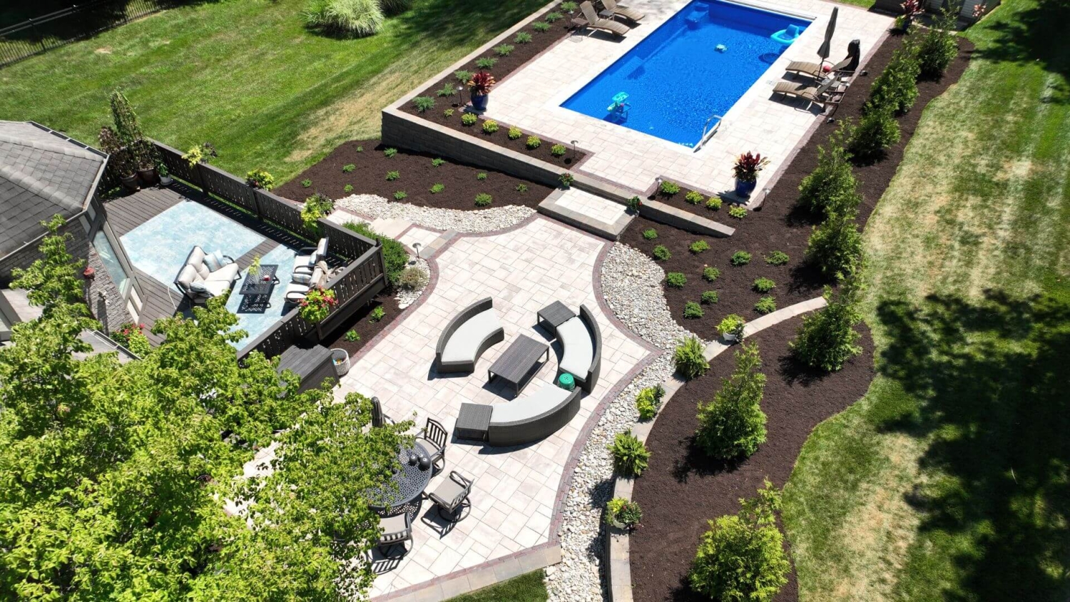 A Comprehensive Landscaping Project in North Bend, Ohio